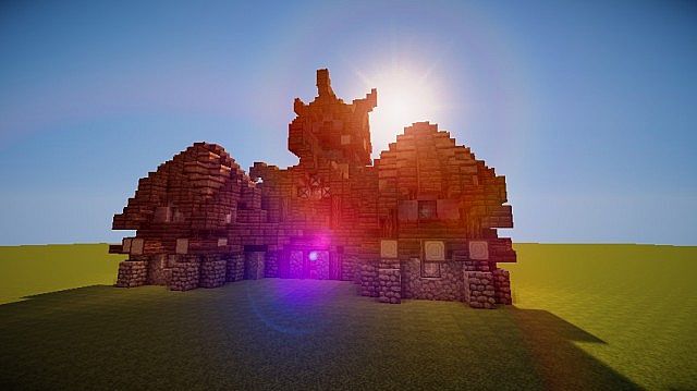 medieval guild hall Minecraft Map