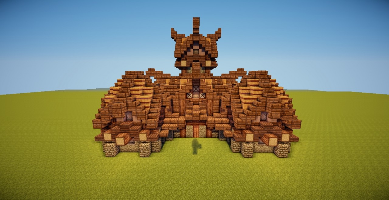 medieval guild hall Minecraft Map