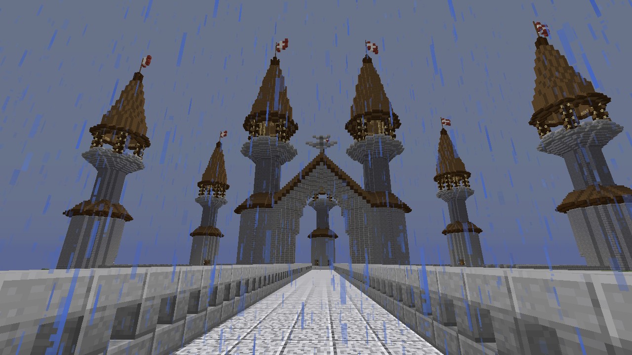 Mountain Castle Minecraft Map