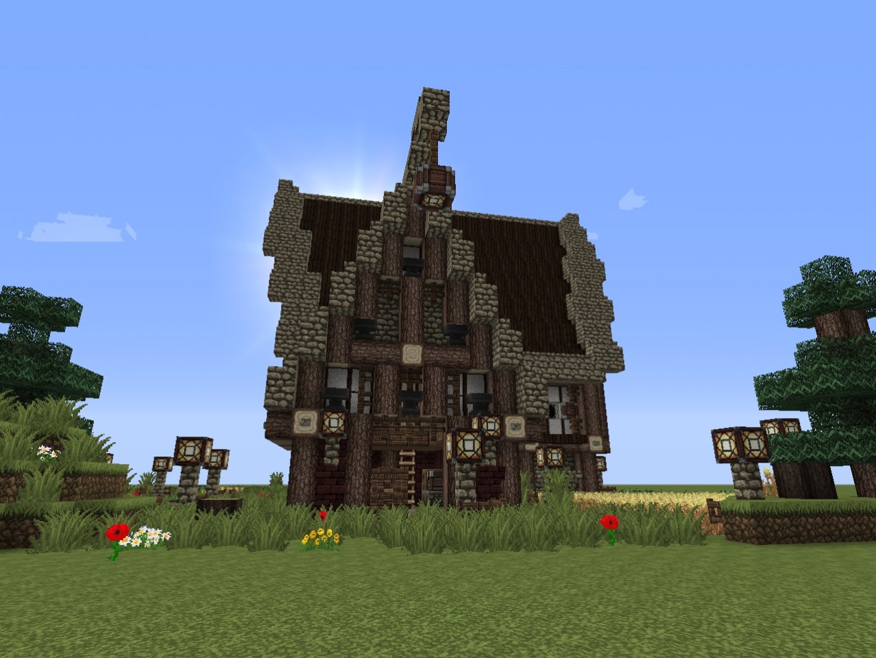 First Nordic house |Schematic| Minecraft Map