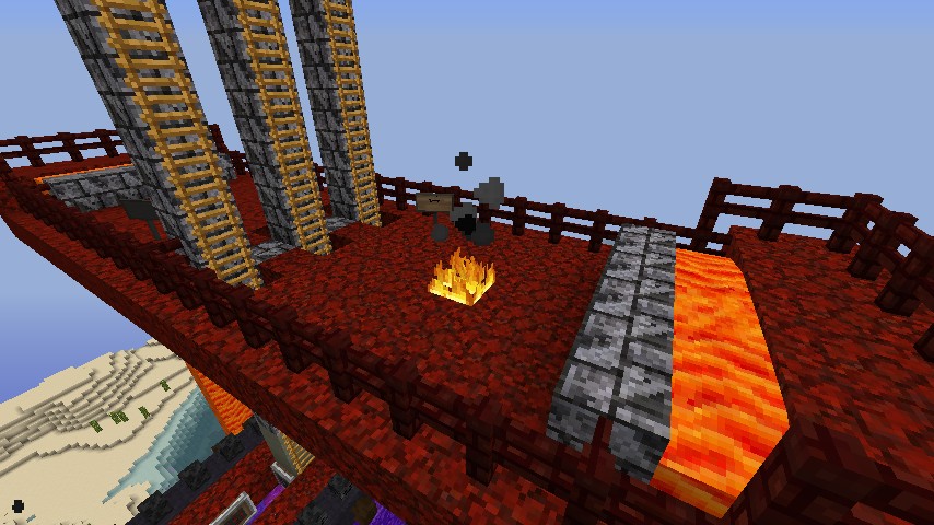 Nether Skybase Minecraft Map