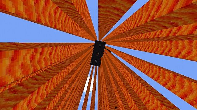 Nether Skybase Minecraft Map