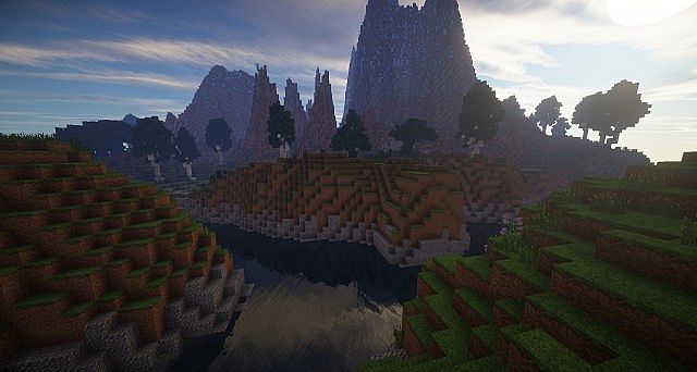 Omnia - RPG Custom Terrain 2000 x 2000 Minecraft Map
