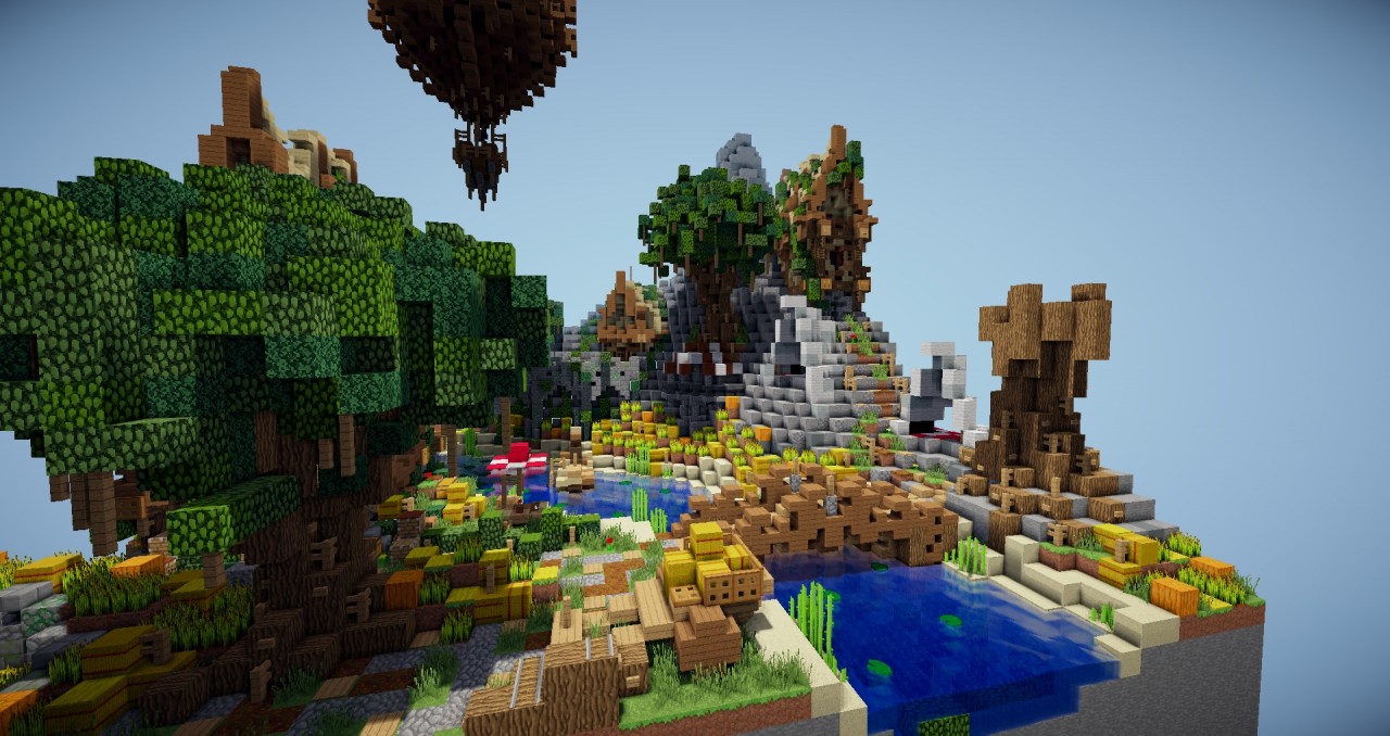 My first project, a medieval plot Minecraft Map