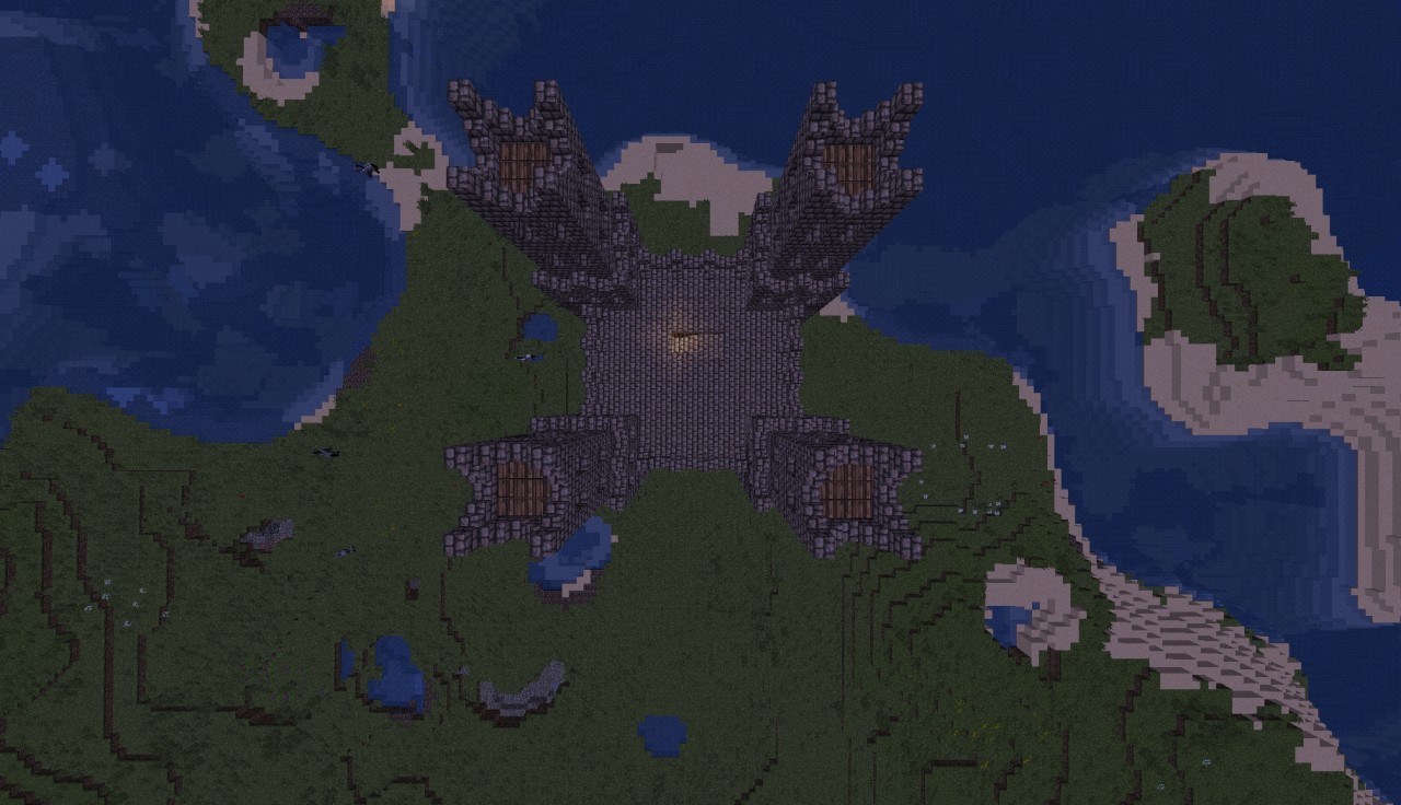 The Simple Castle Minecraft Map