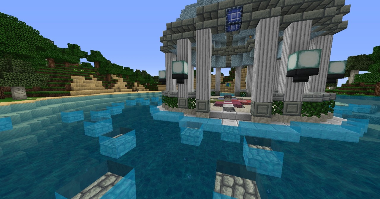 The Moonlit Gazebo Minecraft Map