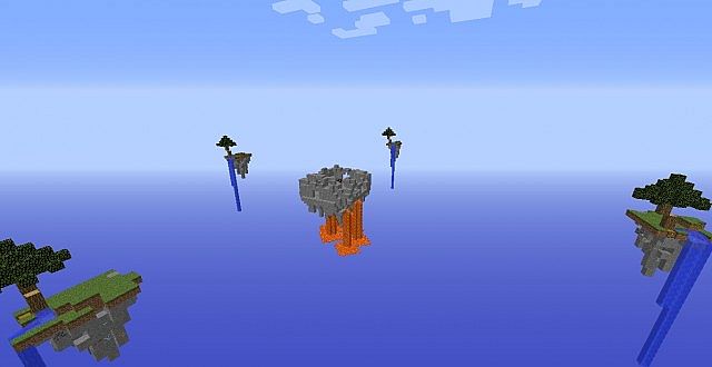 sky wars map Minecraft Project