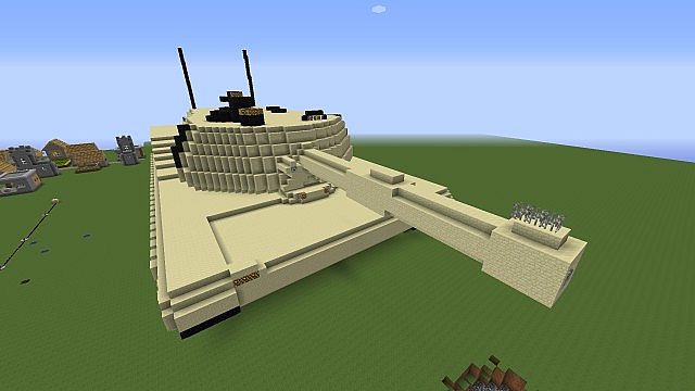 M1 A2 Abrams Model Minecraft Map