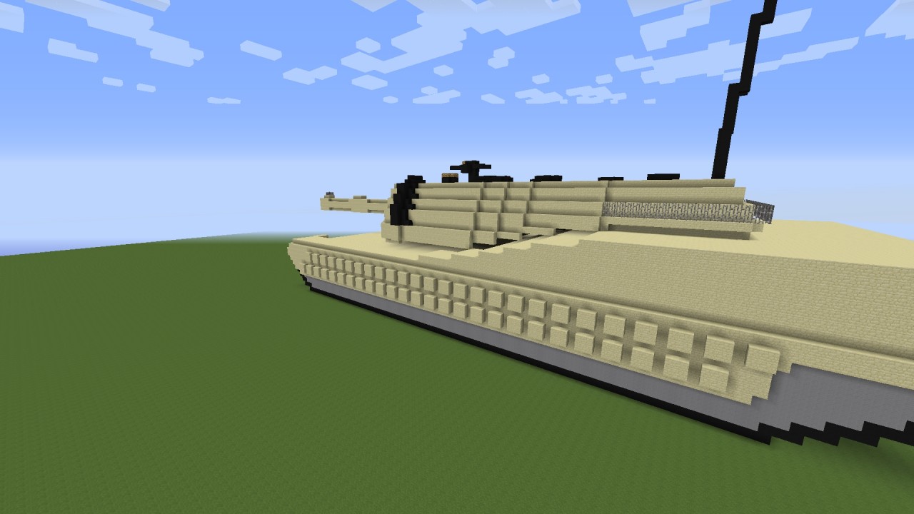 M1 A2 Abrams Model Minecraft Map