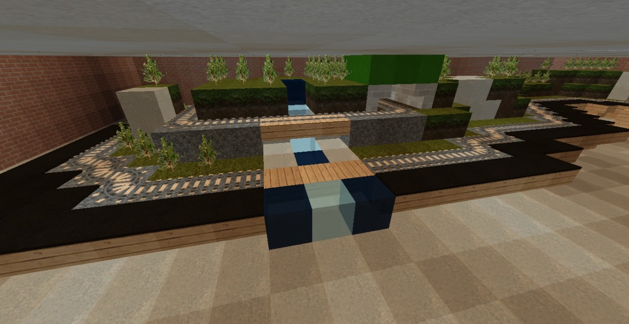 [Interior ideas] Model Railroad Layout Minecraft Map