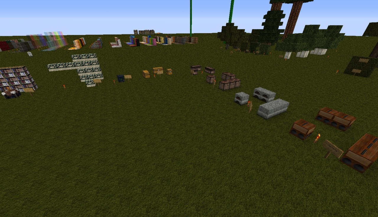 MC Inventory SHOWROOM & Workshop Minecraft Map