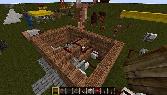 MC Inventory SHOWROOM & Workshop Minecraft Map