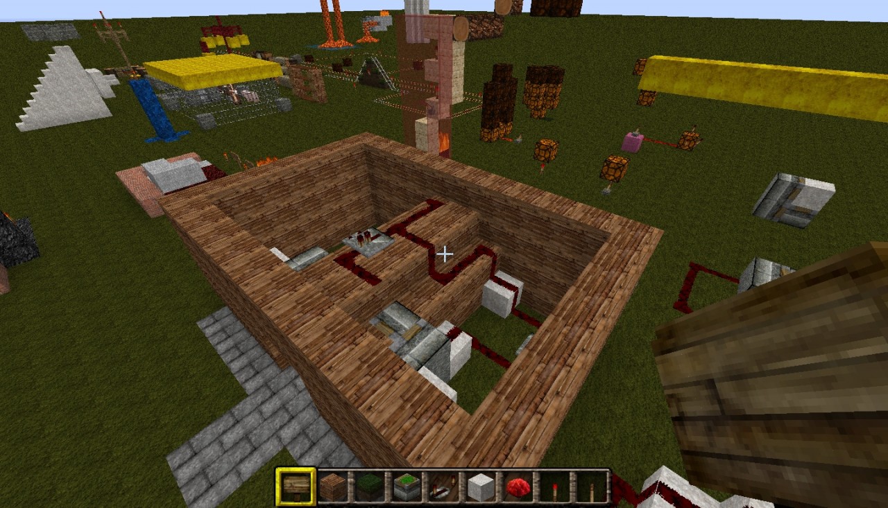 MC Inventory SHOWROOM & Workshop Minecraft Map