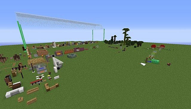 MC Inventory SHOWROOM & Workshop Minecraft Map