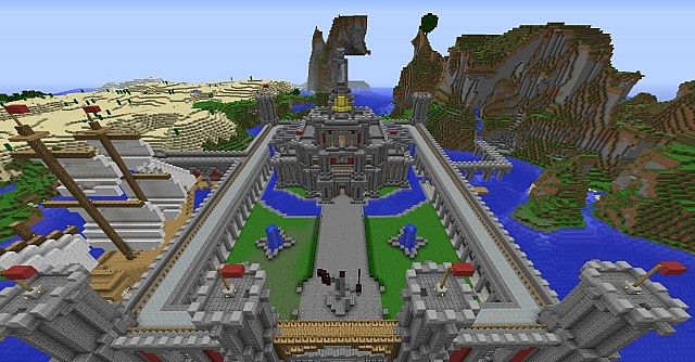 Castle Water Kingdom Minecraft Map
