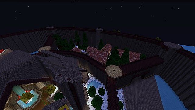 Epic Christmas Castle | Server Spawn Minecraft Map