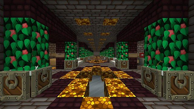 Epic Christmas Castle | Server Spawn Minecraft Map