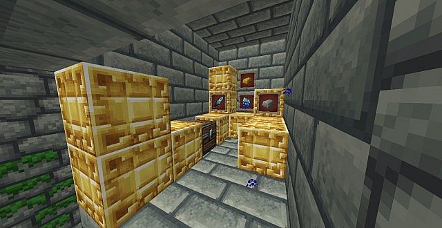 Abandoned mine with treasure Minecraft Map