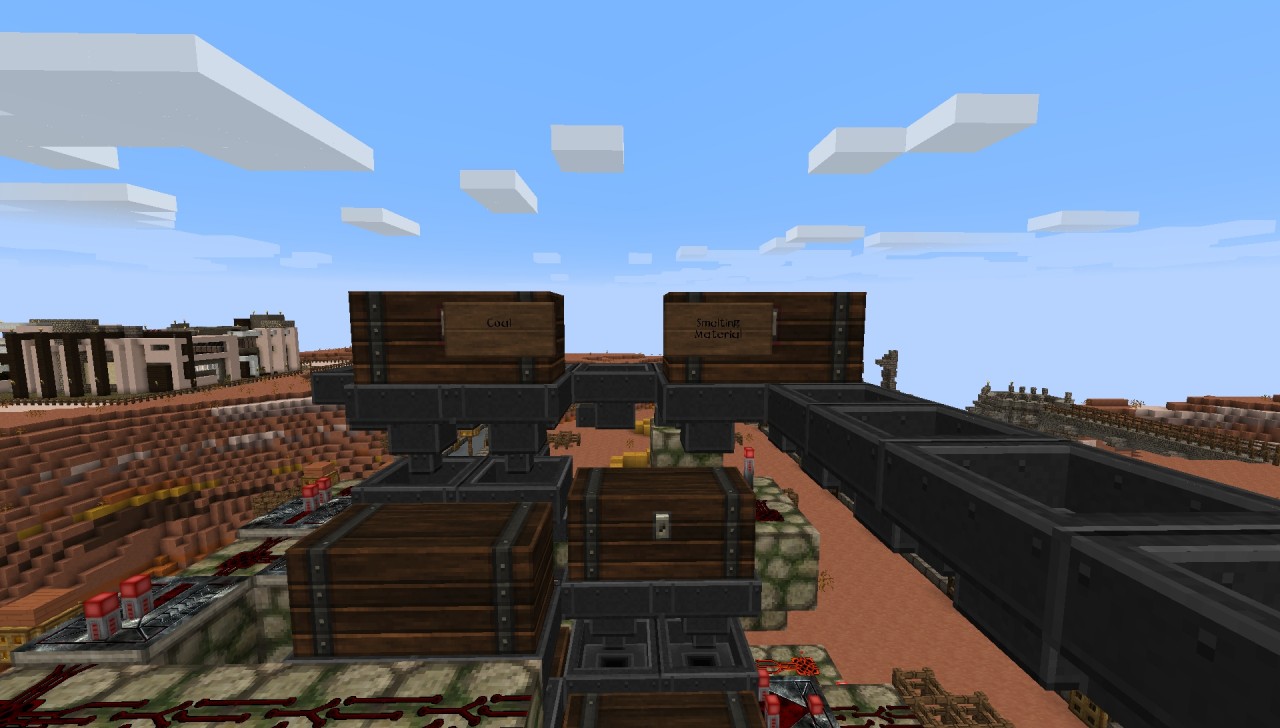 Automatic Redstone furnace Minecraft Map