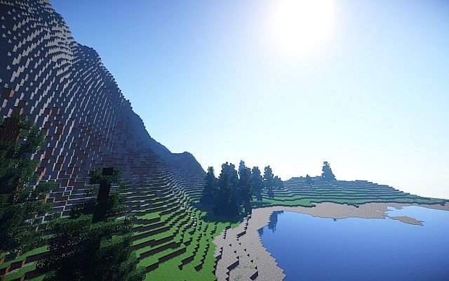 Iracia - A Custom Landscape Minecraft Map