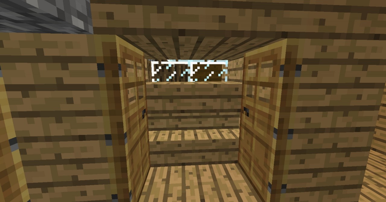 House with secrets and Batcave Minecraft Map