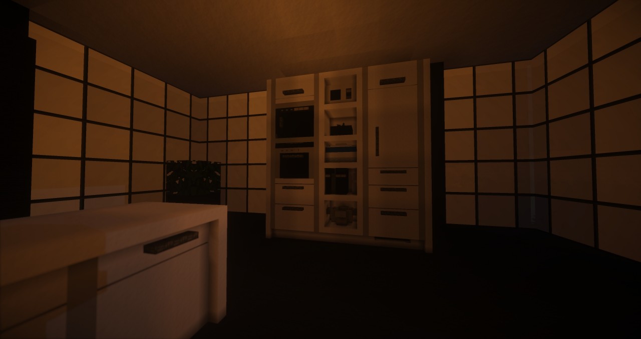 Modern Interior I Kitchen Minecraft Map