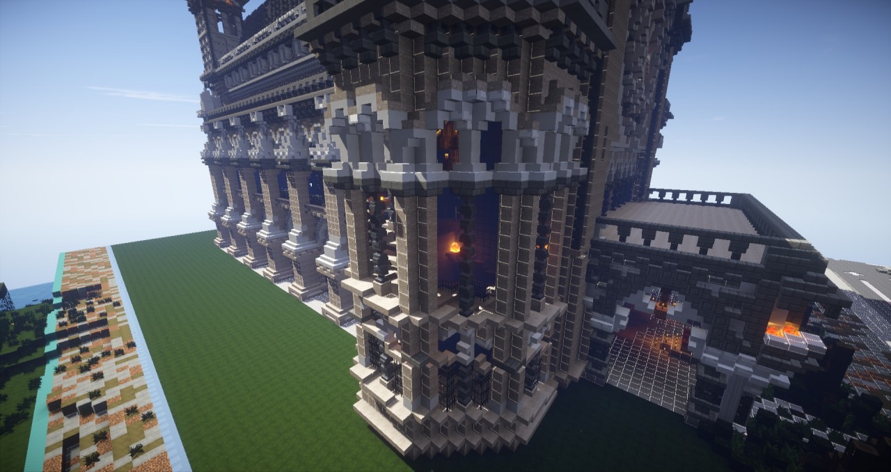 My cathedral wip! Minecraft Map