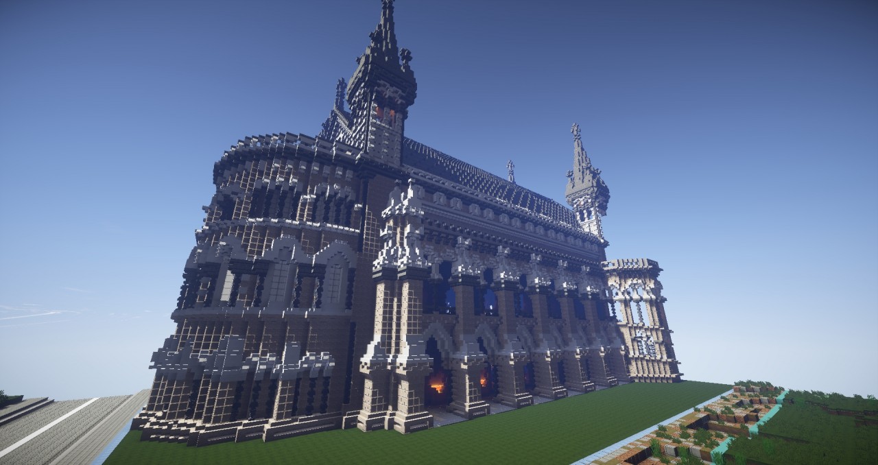 My cathedral wip! Minecraft Map