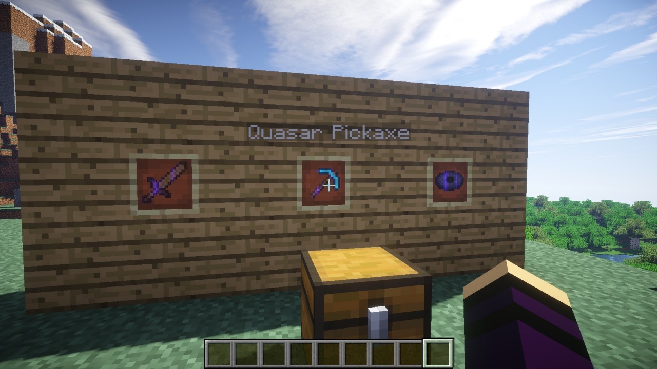 Quasar tools enchantment LV 9001 Minecraft Map