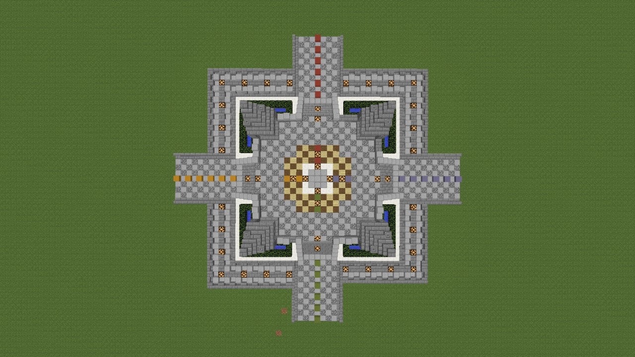 Minecraft 101 Server Hub Spawn Minecraft Map