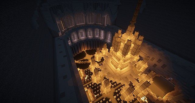 My cathedral wip! Minecraft Map