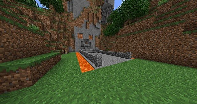 Creeper Base Minecraft Map