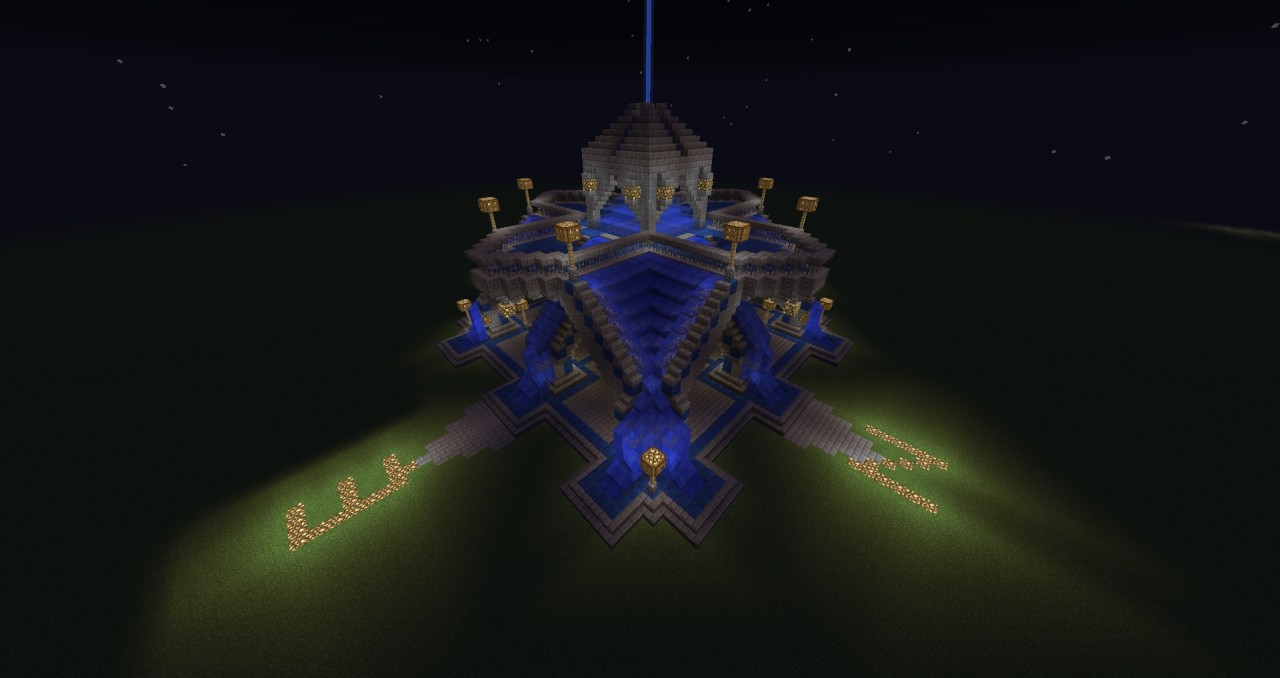 Water Compass -New spawn for my server Minecraft Map