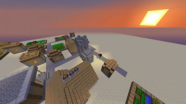 Custom battle ground Minecraft Map