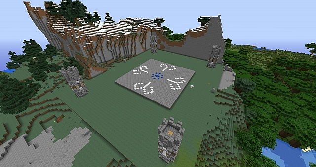 Revolution's First Project (Castle Spawn) Minecraft Map