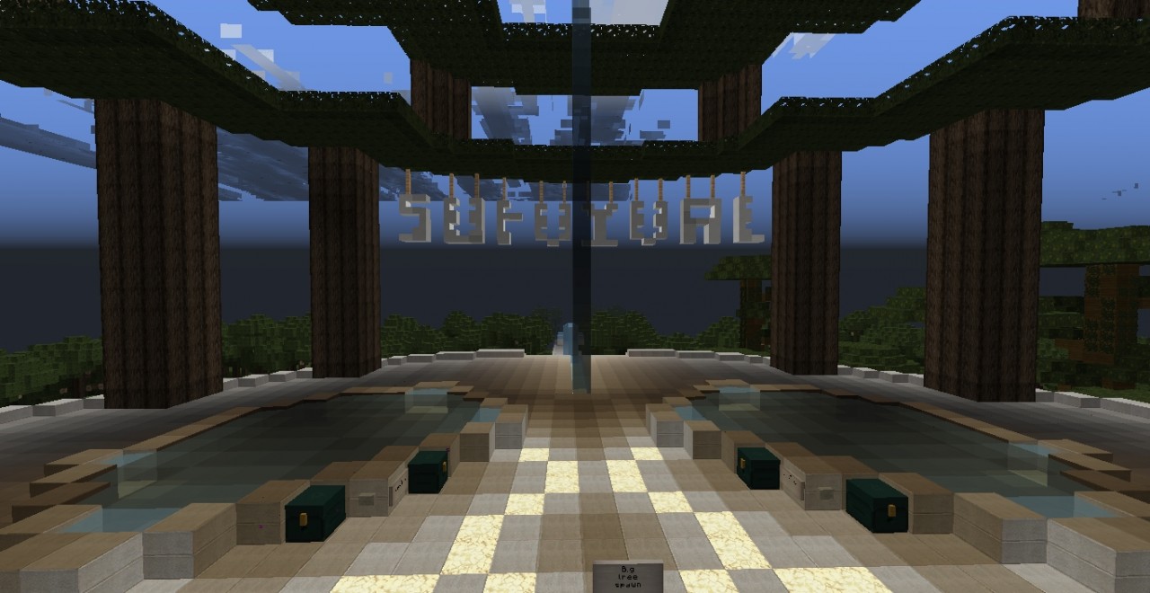 BIG TREE SPAWN Minecraft Map