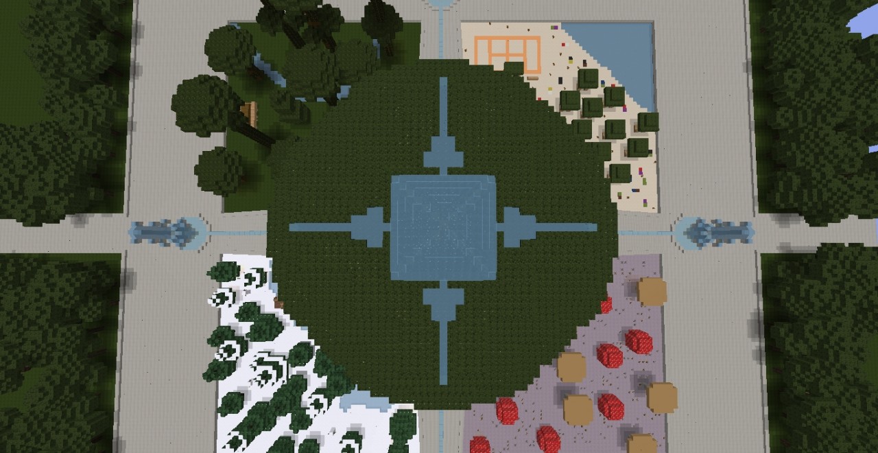 BIG TREE SPAWN Minecraft Map