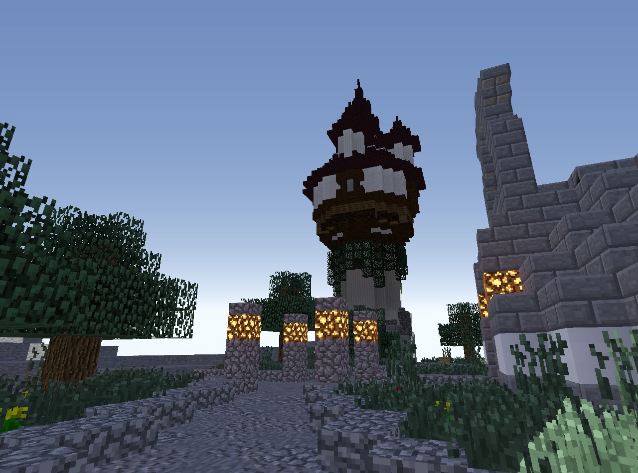 Medieval Factions Spawn Minecraft Map