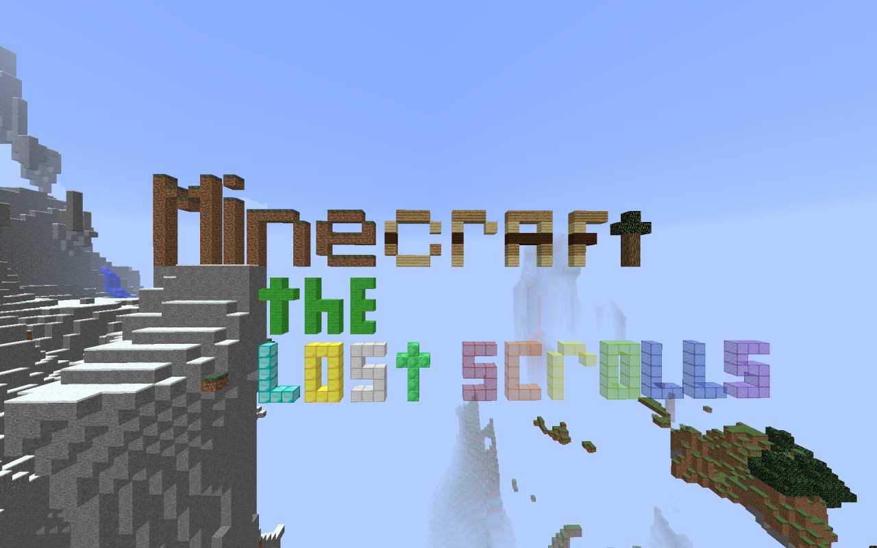 Minecraft the Lost Scrolls Adventure Map [UNFINISHED][BETA] Minecraft Map