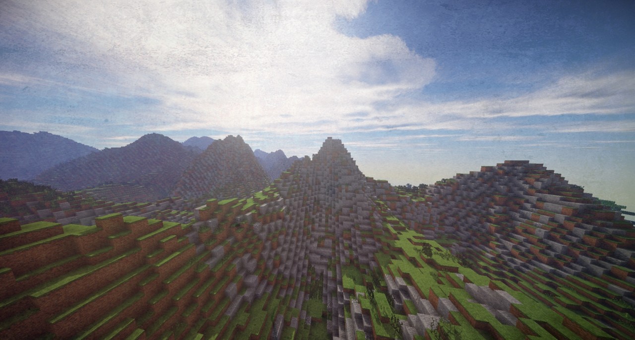 Mountain Range 1,000 x 1,000 Minecraft Map