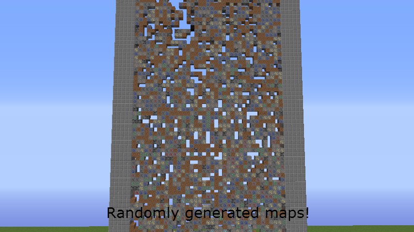 Minecraft Redstone Side-Scroller Game! Minecraft Map