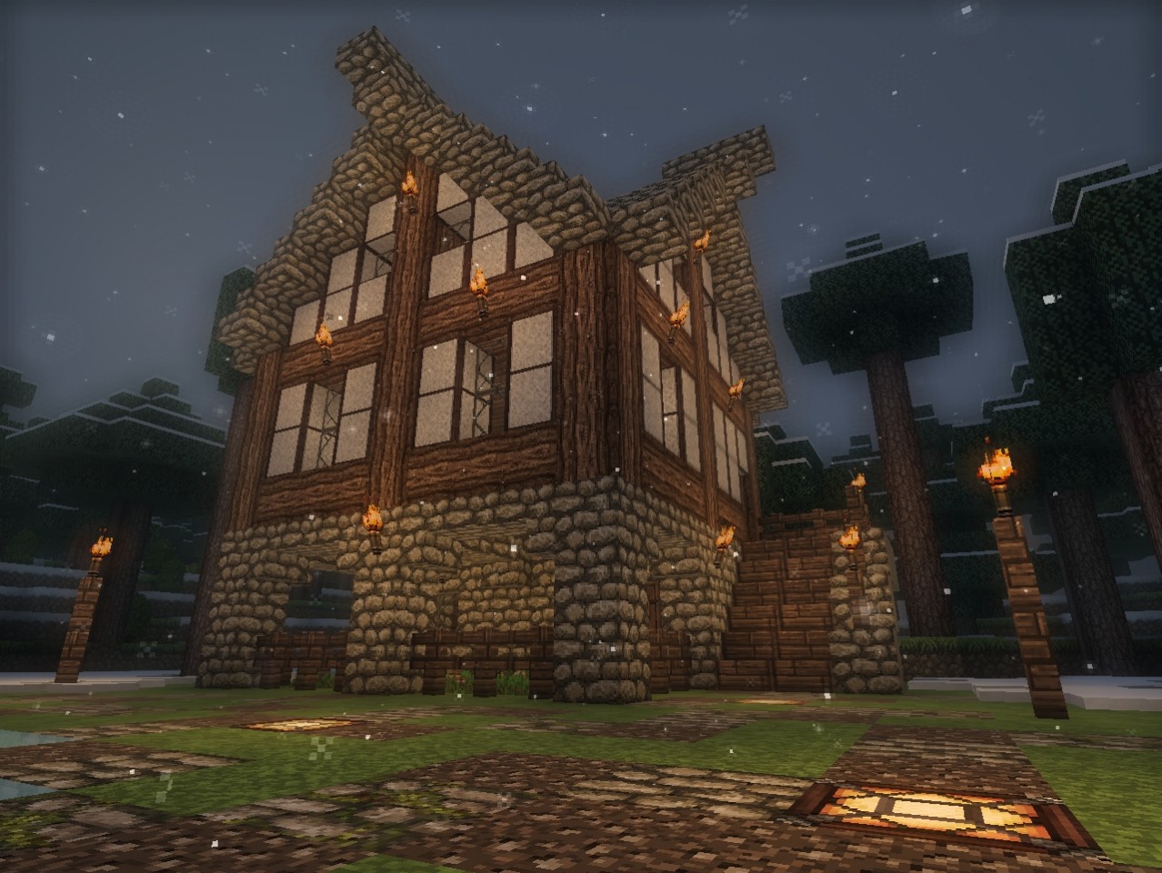 Old Village in medieval style II Minecraft Map