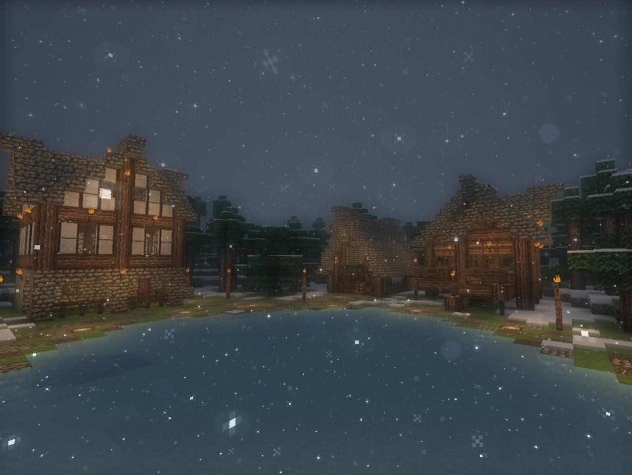 Old Village in medieval style II Minecraft Map