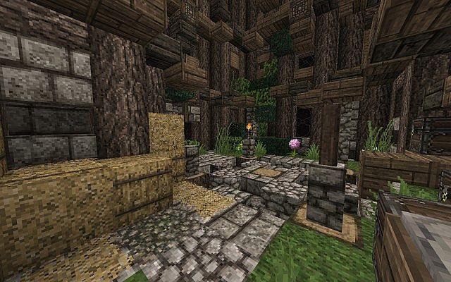 Small Medieval Spawn - By MartijniejoCraft - 2 Portals Minecraft Map