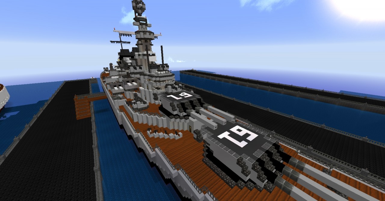USS Missouri (1940's) Minecraft Map