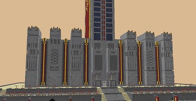Hunger Games Capitol Minecraft Map