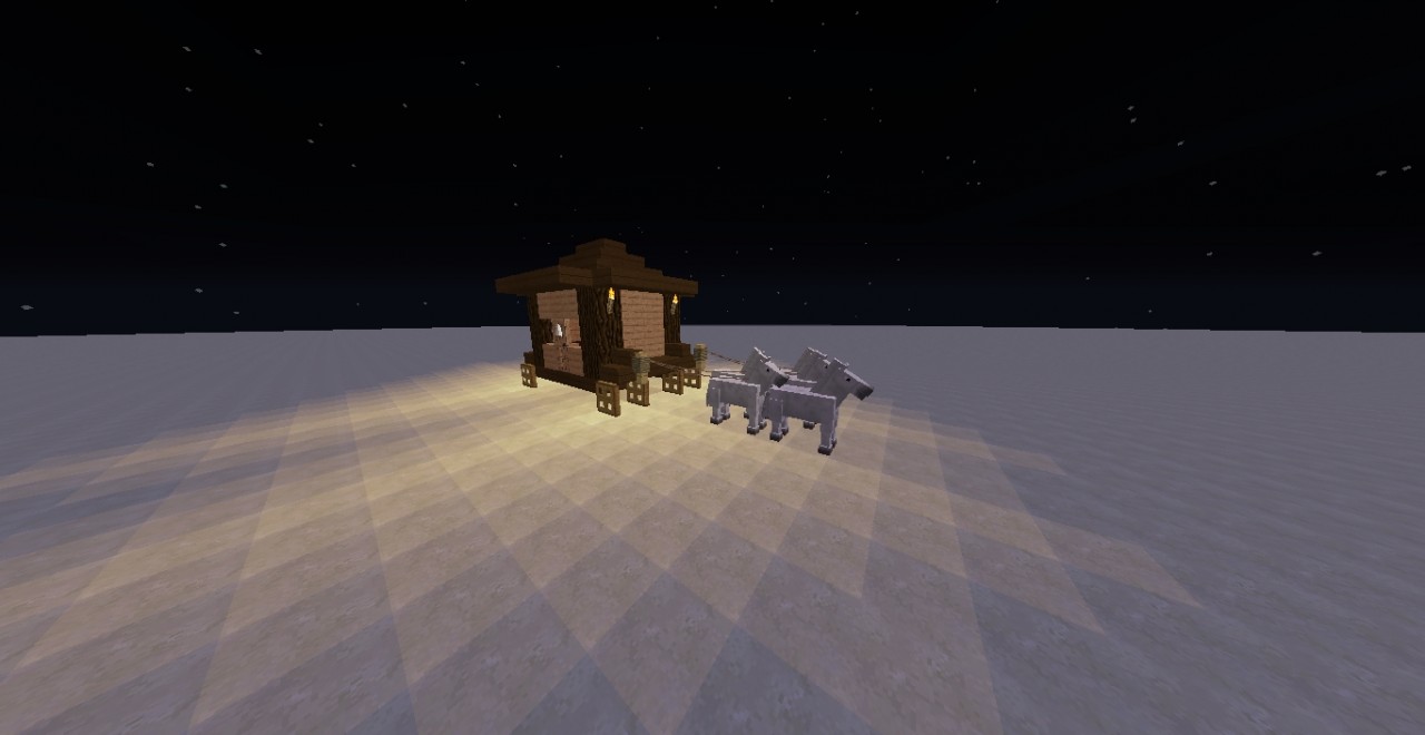 A Carriage thing Minecraft Map