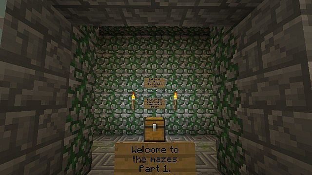 Mazes: Part 1 Minecraft Map