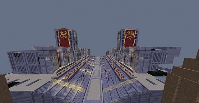 Hunger Games Capitol Minecraft Map