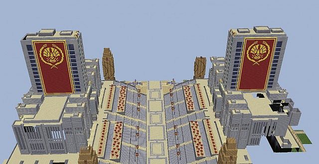 Hunger Games Capitol Minecraft Map